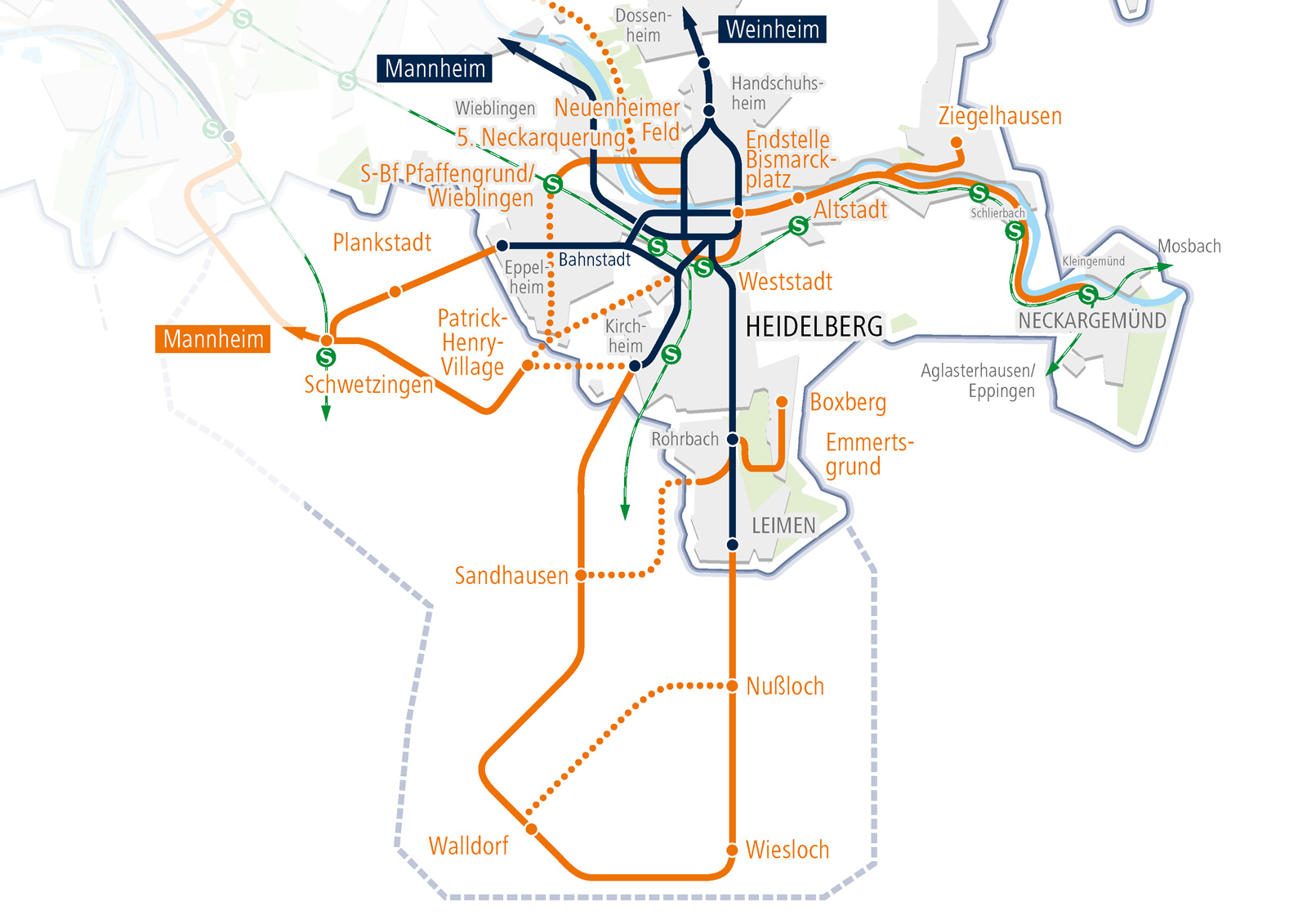Neue Strecken im RNV-Gebiet (1393 Klicks)