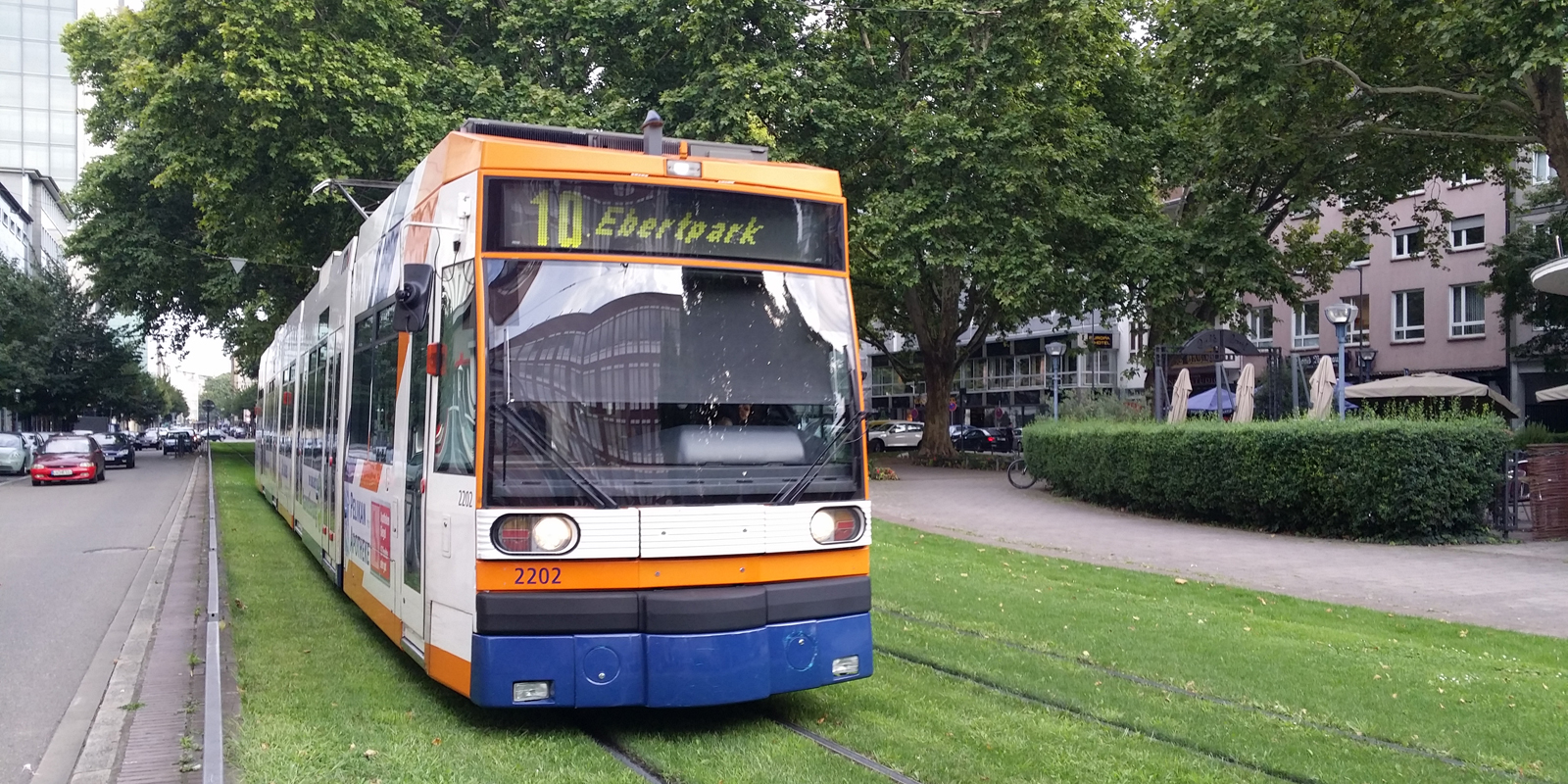 Die Straßenbahnlinien der rnv als rnv-Elf zur Fußball EM 2021 · der ...