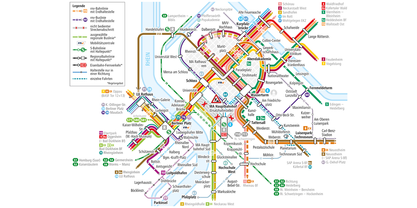 Umleitung Mannheim Hauptbahnhof - Teil 1 · der Blog der rnv